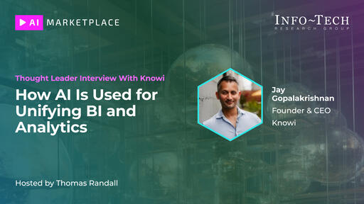 Knowi: How AI Is Used for Unifying BI and Analytics | Info-Tech ...