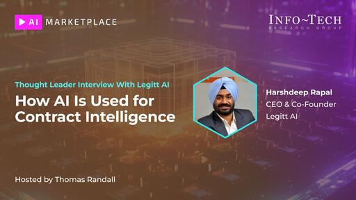 Legitt AI: How AI is used for Contract Intelligence | Info-Tech Research Group