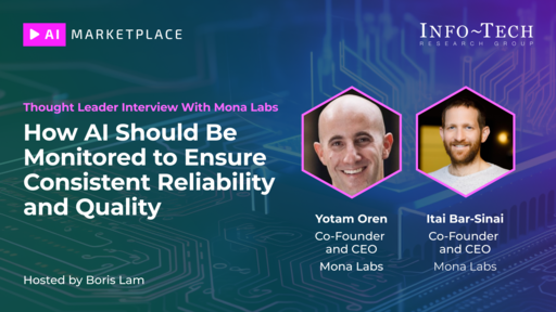 Mona Labs: How AI Should Be Monitored to Ensure Consistent Reliability ...